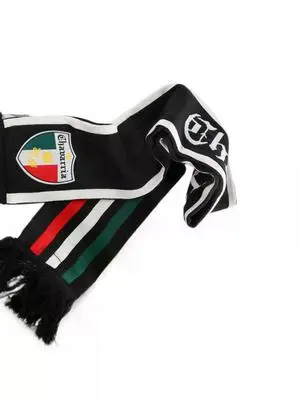 Adidas Logo-patch Fringed Scarf