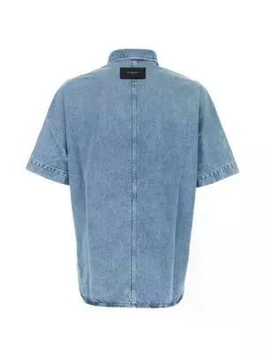 Givenchy Short-sleeve Denim Shirt