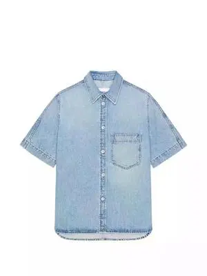 Givenchy Couture Seam Shirt In Light Denim - Blue
