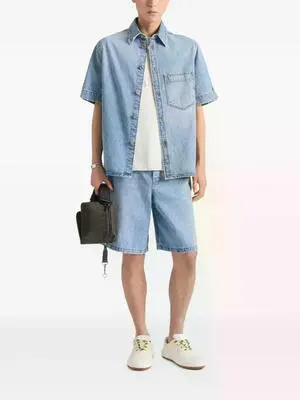 Givenchy Couture Seam Shirt In Light Denim - Blue