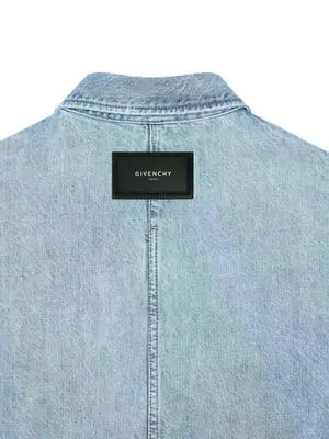 Givenchy Couture Seam Shirt In Light Denim - Blue