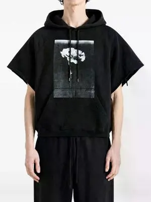 Balenciaga Graphic Print Hoodie