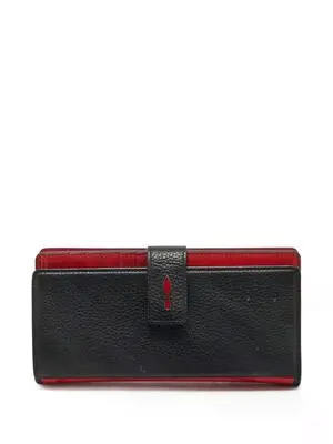 CHRISTIAN LOUBOUTIN Paloma Leather Wallet - Black