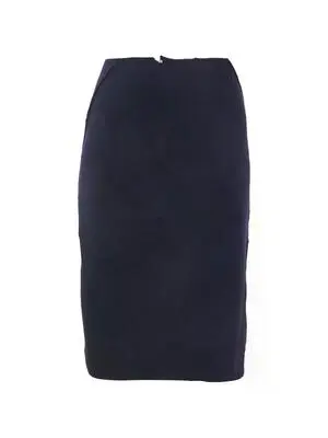 Bottega Veneta High-waist Pencil Skirt - Blue