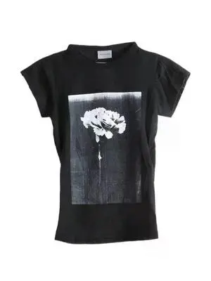 Balenciaga Flower Print T-shirt