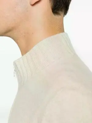 GRAN SASSO Half-zip Wool Sweater