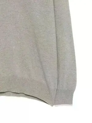 GRAN SASSO Wool Quarter-zip Jumper With Contrast Trim