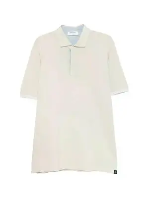 GRAN SASSO Short-sleeve Polo Shirt - Neutrals