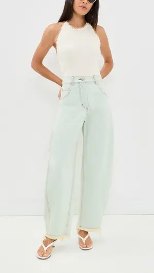 Rachel Comey Keenan Wide Leg Denim Pants