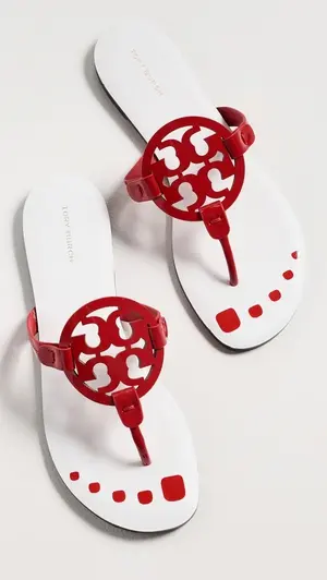 Tory Burch Miller Nail Polish Sandals