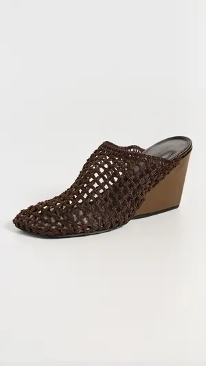 Proenza Schouler Slant Crochet Mules