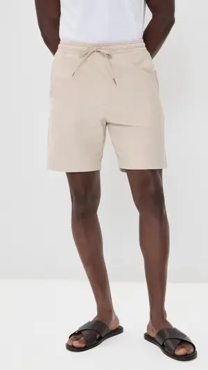 Theory Soft Terry Drawstring Shorts