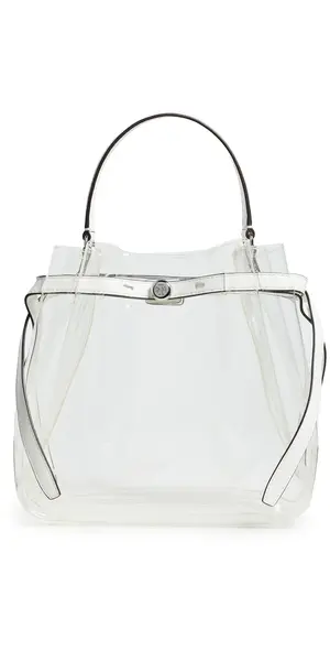 Tory Burch Romy Jelly Bucket Bag - Clear