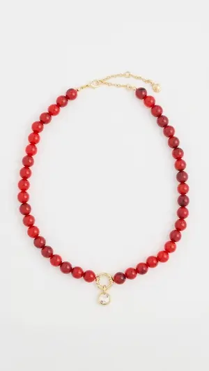 Baublebar Janette Beaded Ring Necklace