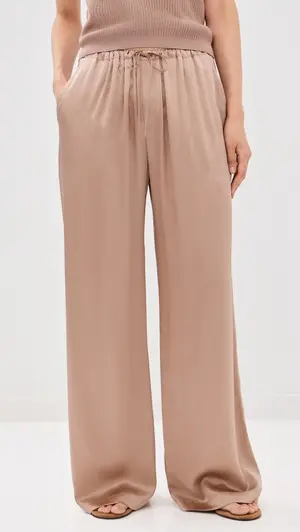 Sablyn Silk Gemma Pull On Straight Leg Pants