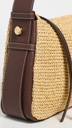 Tory Burch Romy Woven Shoulder Bag