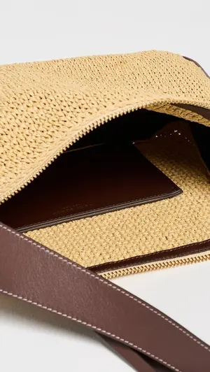 Tory Burch Romy Woven Shoulder Bag