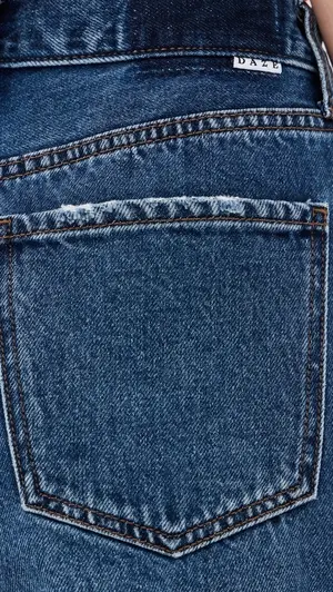 DAZE Crossroads Loose Denim Shorts