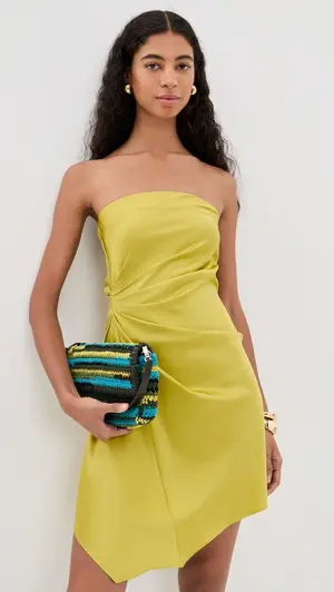Staud Adriana Silk Dress