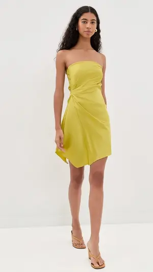 Staud Adriana Silk Dress