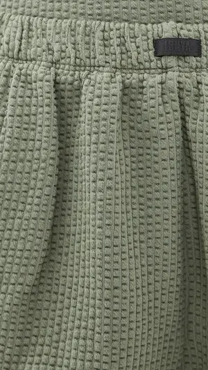 Lunya Cotton Seersucker Shorts