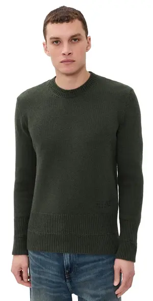 MAISON MARGIELA Double Hem Crewneck Sweater