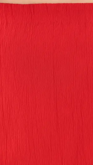 Tibi Creased Stretch Crepe Midi Skirt