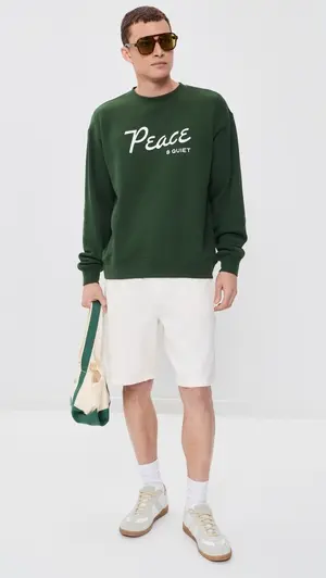 MUSEUM OF PEACE & QUIET Diner Crewneck Sweatshirt
