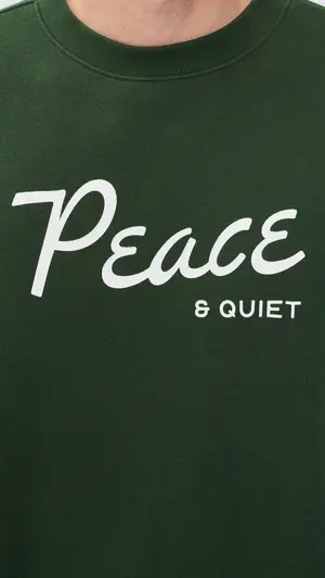 MUSEUM OF PEACE & QUIET Diner Crewneck Sweatshirt