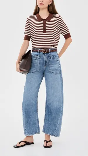 ASKK NY Twisted Barrel Jeans