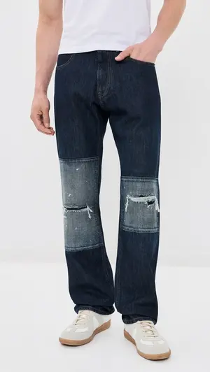MAISON MARGIELA Workwear Detail Jeans