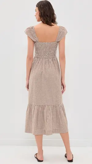 MAREA Celine Gingham Dress