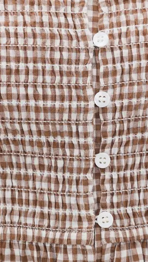 MAREA Celine Gingham Dress