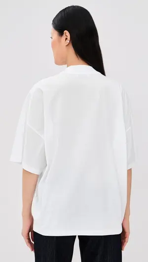 JIL SANDER Mock Neck T-shirt