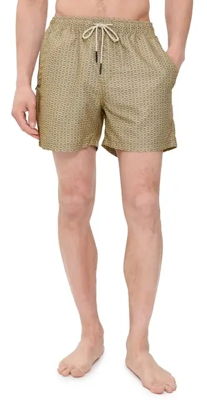 Oas Rinho Swim Shorts 4 - Lt-brown