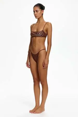 Significant Other Karah Tie Brief Bikini Bottom