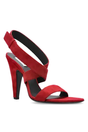 Alaïa Suede Heeled Sandals
