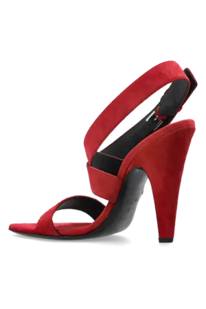 Alaïa Suede Heeled Sandals