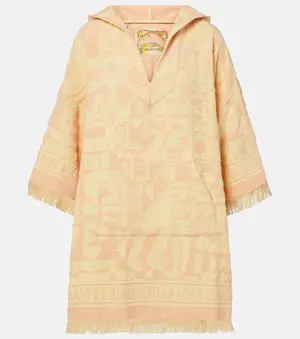 Zimmermann Cotton Terry Minidress - Yellow