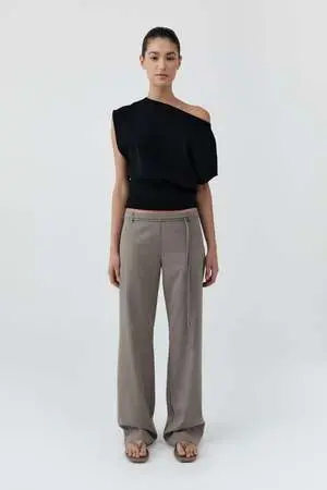 ST. AGNI Cashmere Asymm Top