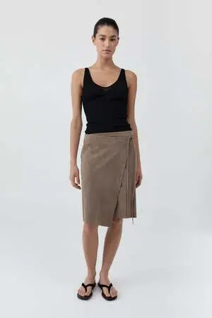 ST. AGNI Baby Wool Scoop Cami