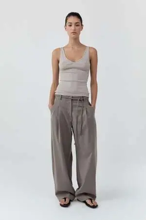 ST. AGNI Baby Wool Scoop Cami