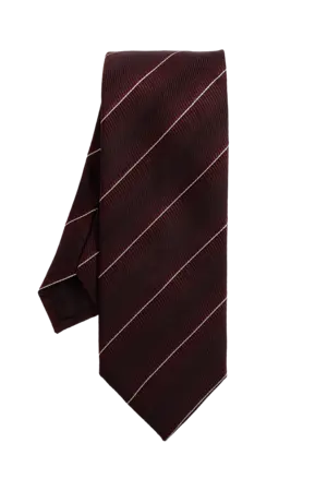 TOM FORD Silk Tie - Burgundy