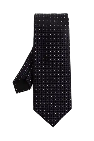 TOM FORD Silk Tie - Navy Blue