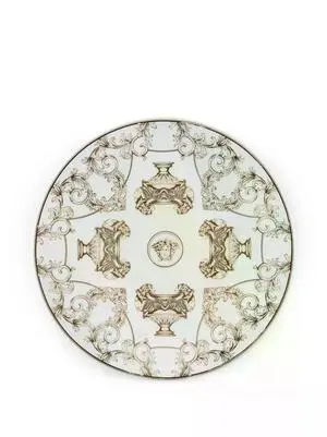 Versace La Coupe Des Dieux Medusa Plate - White