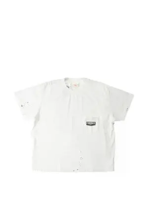 CHERRY LA Chevron-stitch Pocket T-shirt