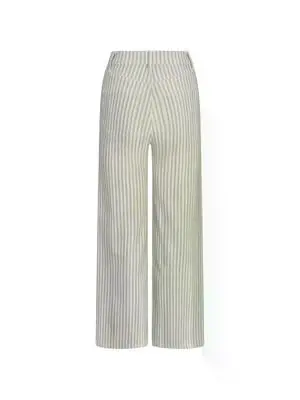 FRAME Anchor Striped Straight-leg Jeans