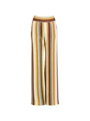 Silvia Tcherassi Colbie Striped Trousers - Neutrals