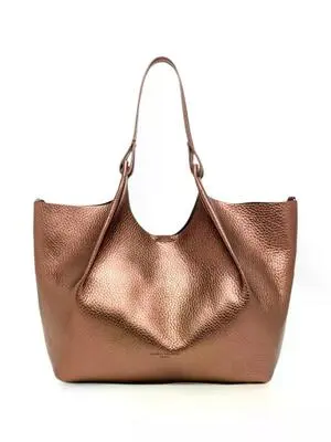 GIANNI CHIARINI Large Leather Shoulder Bag