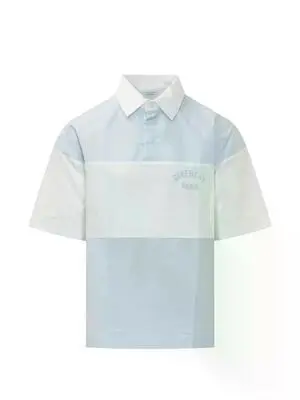 Givenchy Logo-embroidered Cotton Polo Shirt - Blue